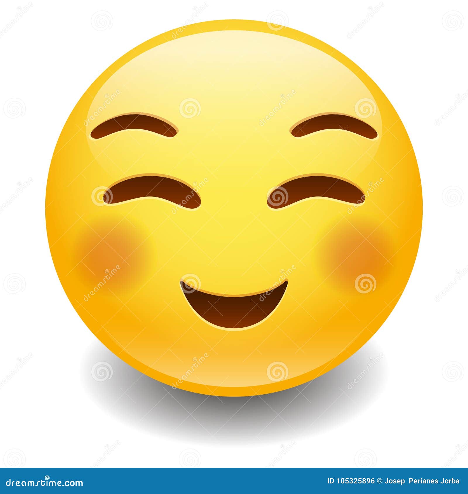 Gele Smiley vector illustratie. Illustration of ronde - 105325896