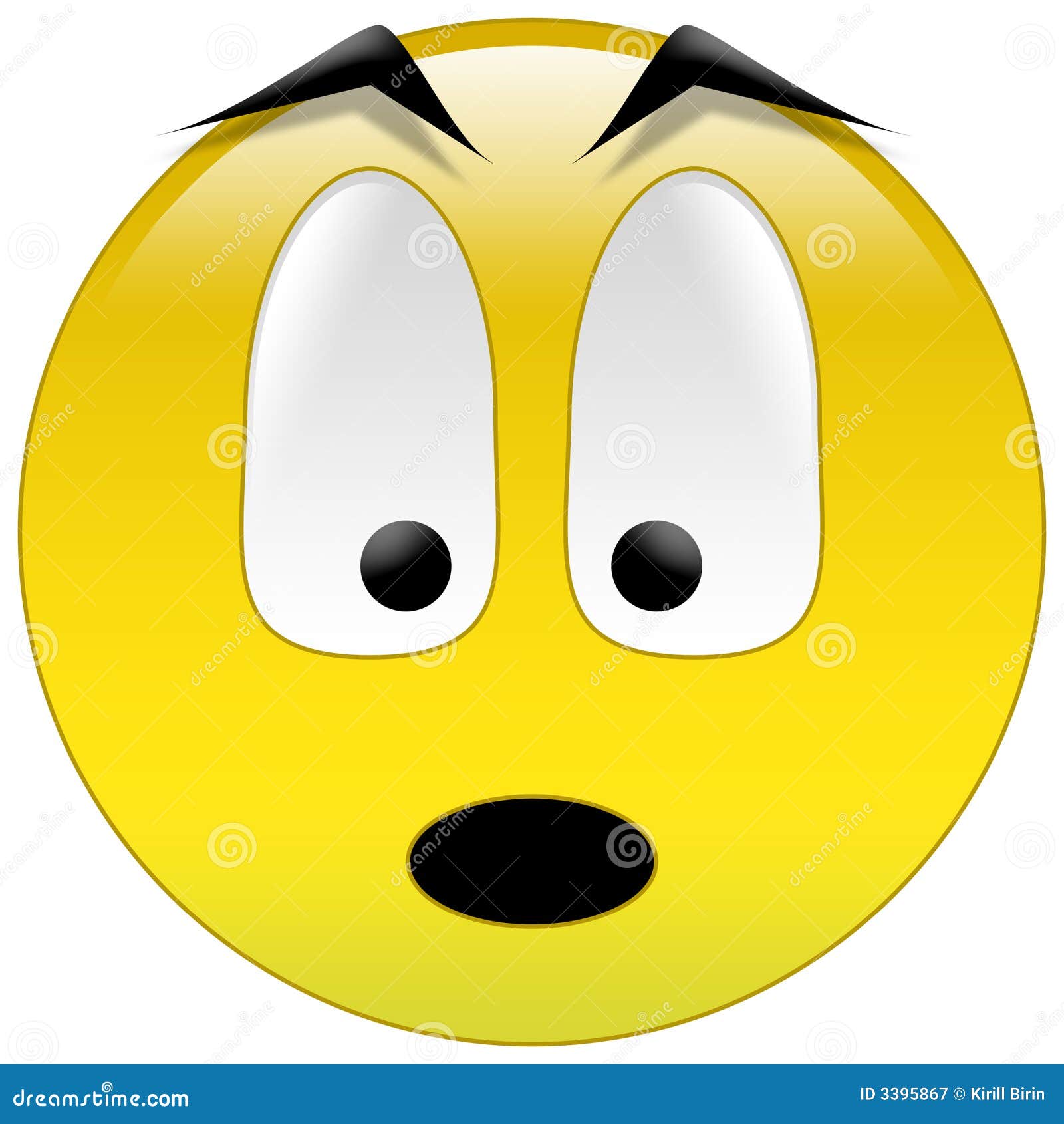 Gele smiley stock illustratie. Illustration of ontwerp - 3395867