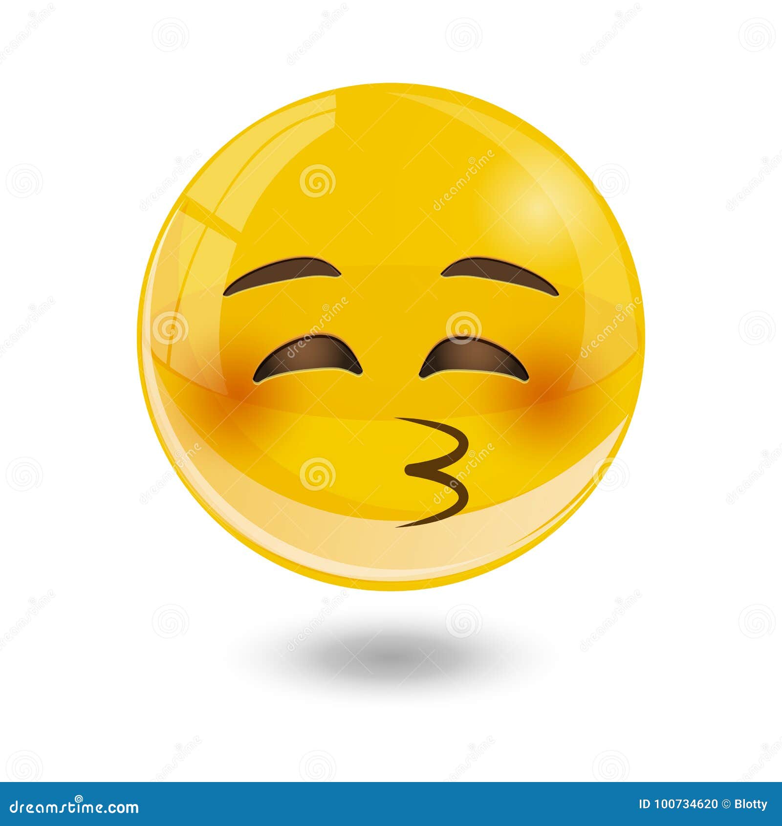 Gele Smiley Emoticons, Emoji, Vectorillustratie Vector Illustratie ...