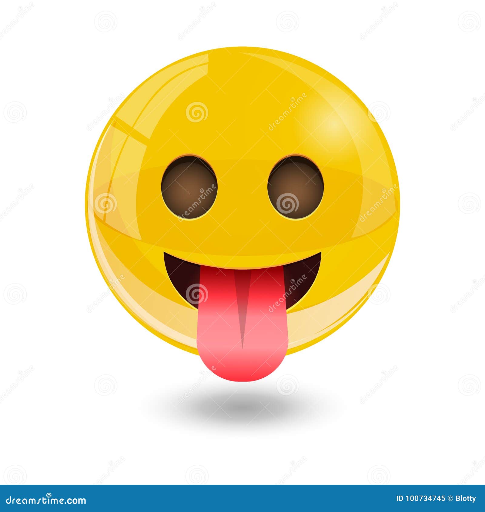 Gele Smiley Emoticons, Emoji, Vectorillustratie Vector Illustratie ...