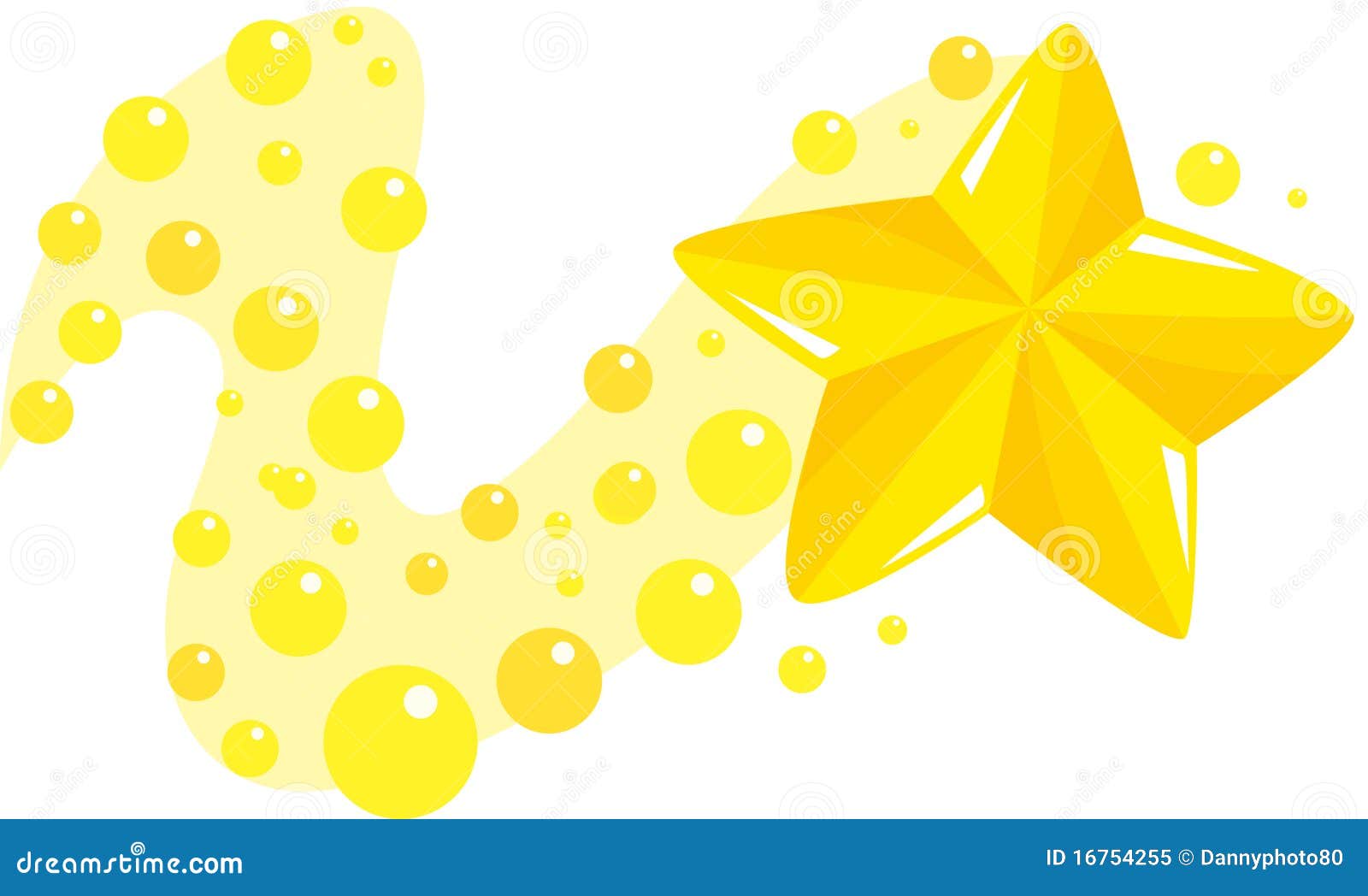 Gele Ster Royalty-vrije Stock Foto - Afbeelding: 16754255