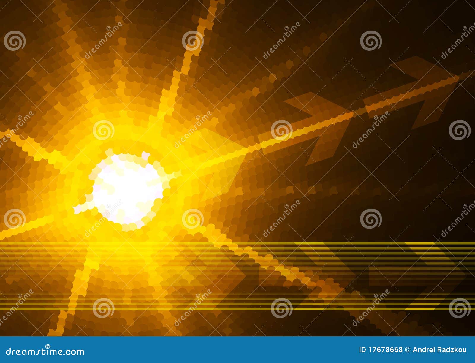 Gele ster vector illustratie. Illustration of mozaïek - 17678668