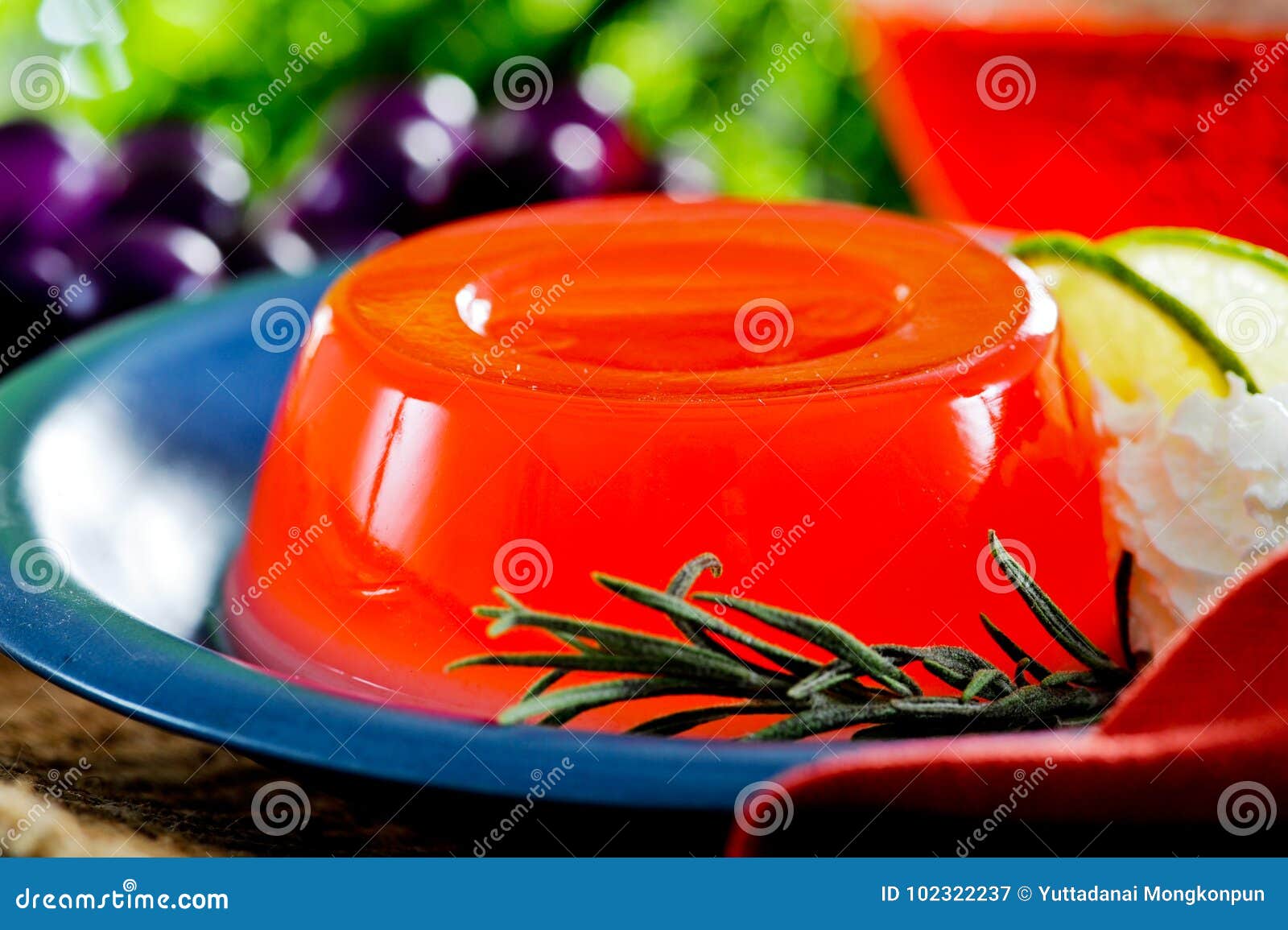 Gelei stock afbeelding. Image of vrucht, versheid, nagerecht - 102322237