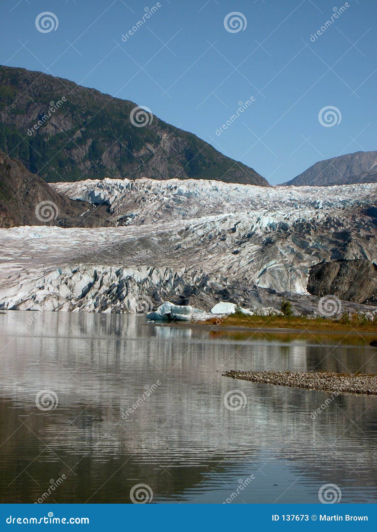 Geleira de Alaska imagem de stock. Imagem de vista, alasca - 137673