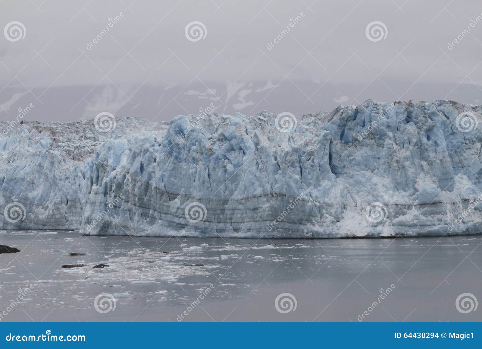Geleira Do Hubbard De Alaska Foto de Stock - Imagem de clima, alasca ...