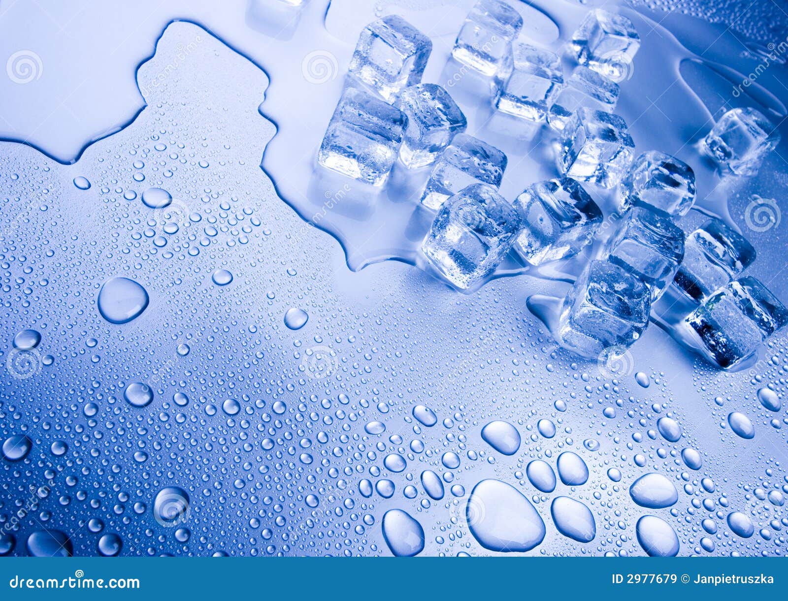 Gelo imagem de stock. Imagem de refrigerador, isolado - 2977679