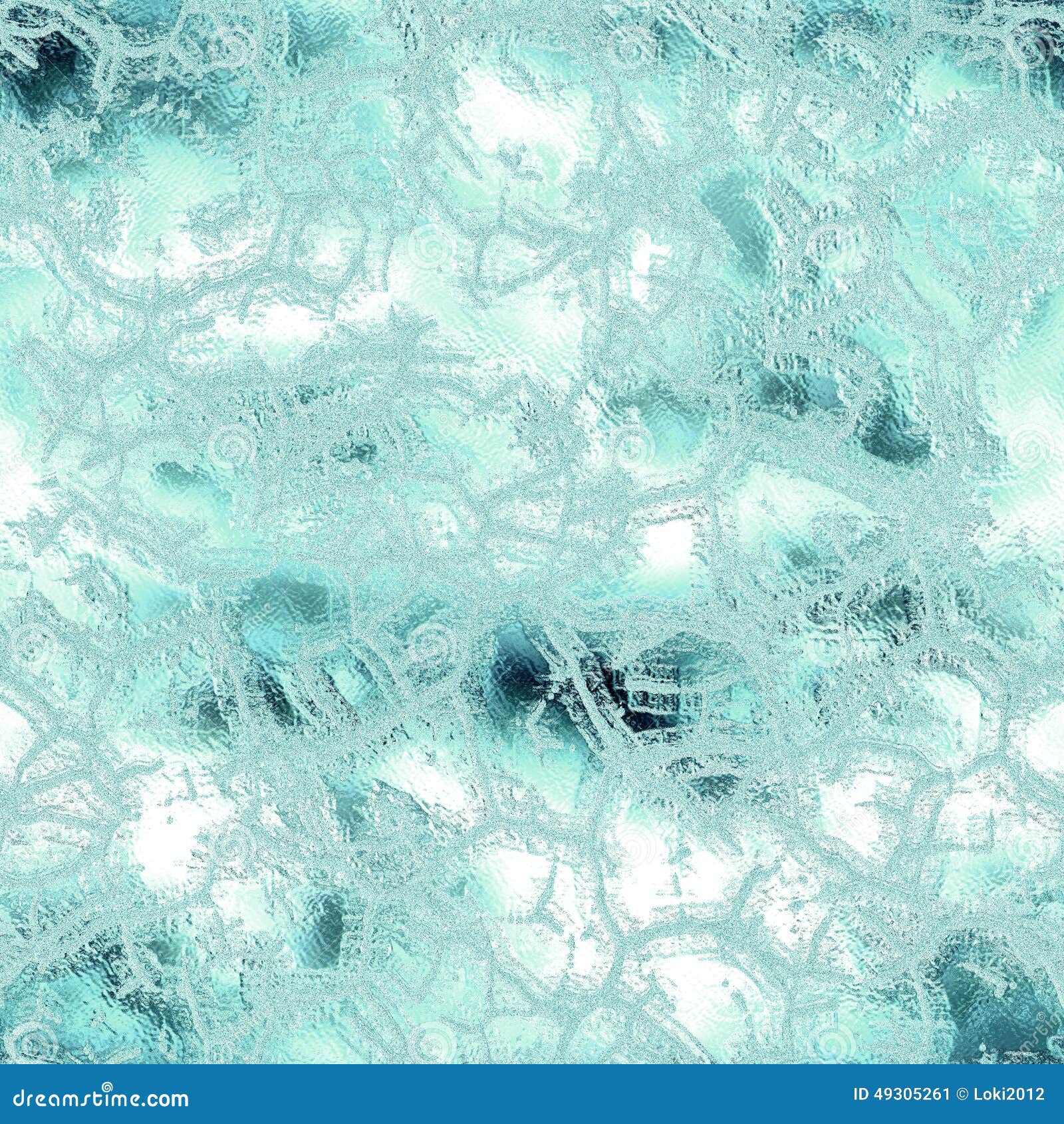 Gelo Congelado Textura Sem Emenda E Do Fundo De Tileable Imagem de ...