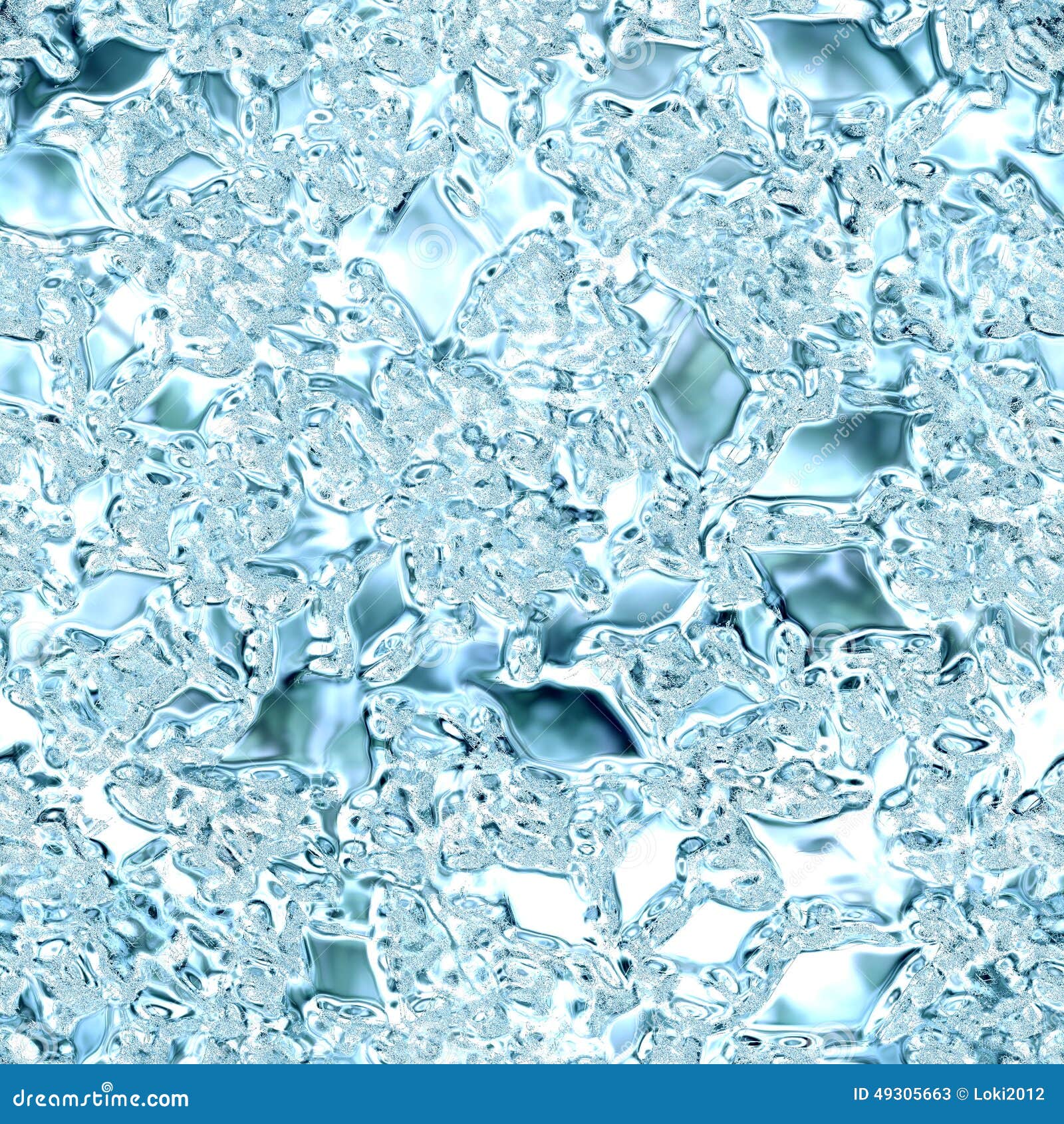 Gelo Congelado Textura Sem Emenda E Do Fundo De Tileable Imagem de ...