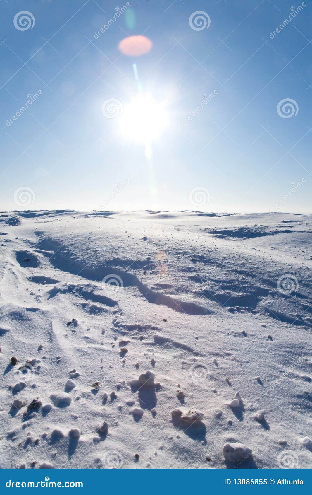 Gelo - deserto frio imagem de stock. Imagem de sunlight - 13086855