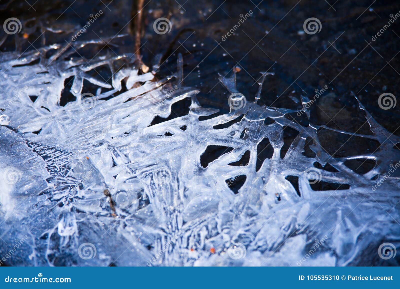 Gelo e frio foto de stock. Imagem de paisagem, neve - 105535310
