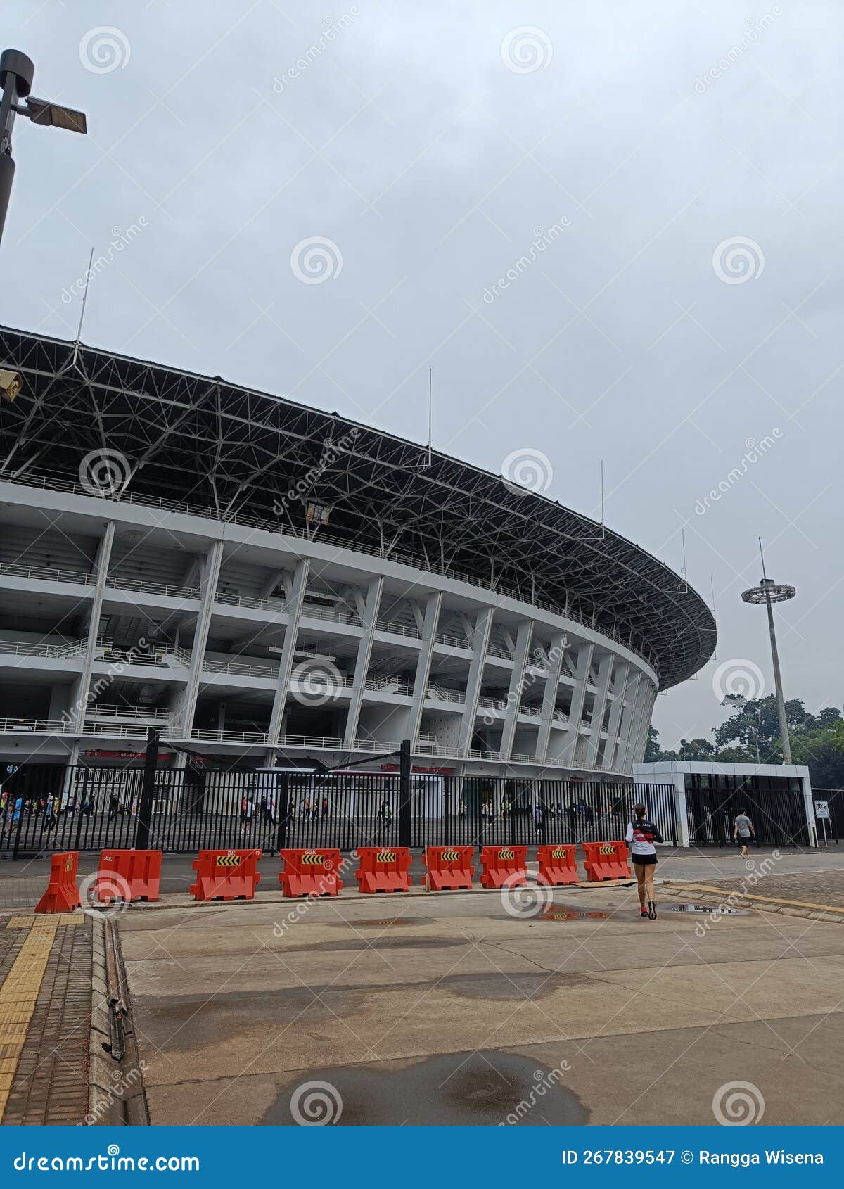 Gelora Bung Karno Stadium, Senayan. People Doing Sport Activities ...