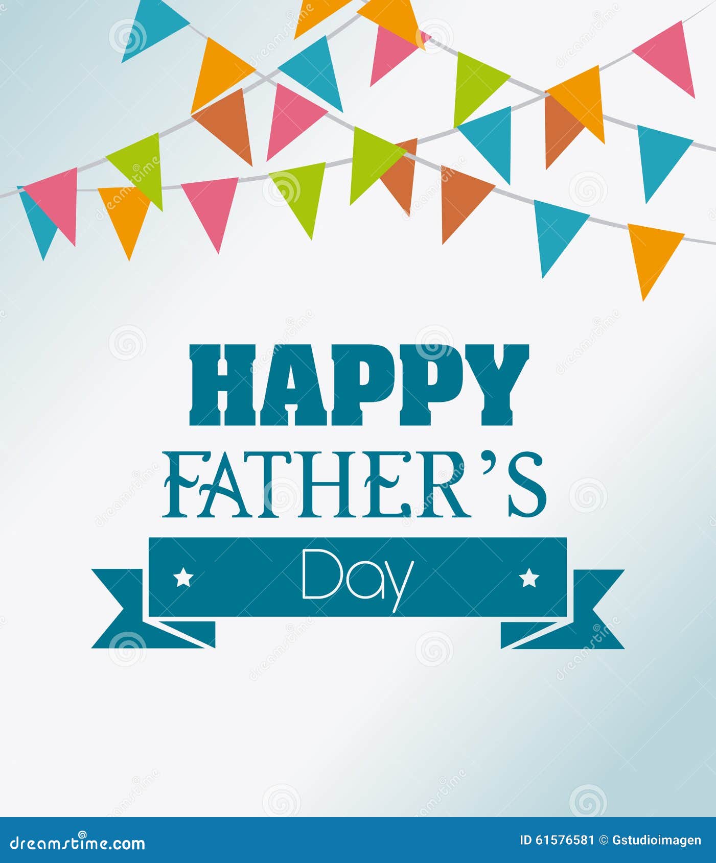 Gelukkig De Kaartontwerp Van De Vadersdag Vector Illustratie ...