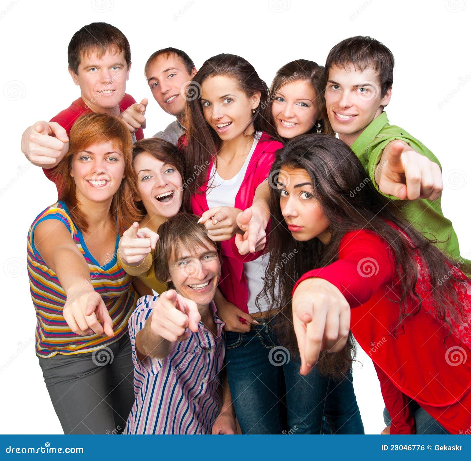 Gelukkige Jonge Groep Mensen Stock Foto - Image of universiteit ...