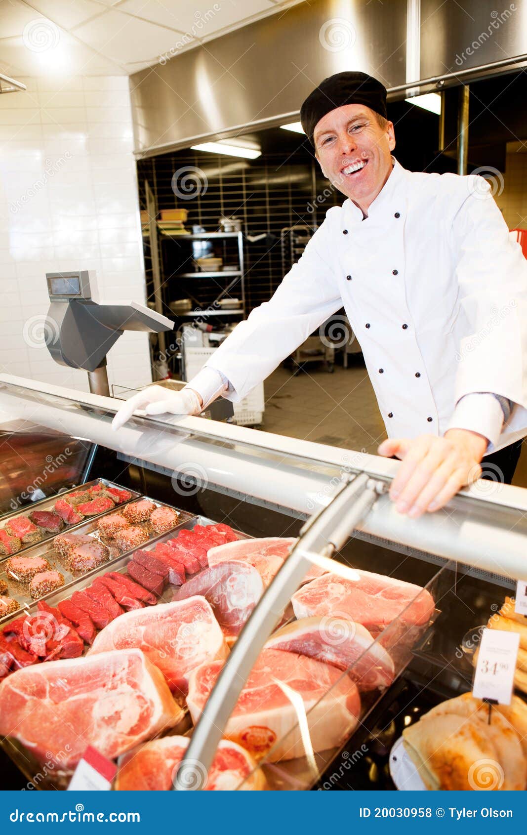 Gelukkige Slager stock foto. Image of gelukkig, eerste - 20030958