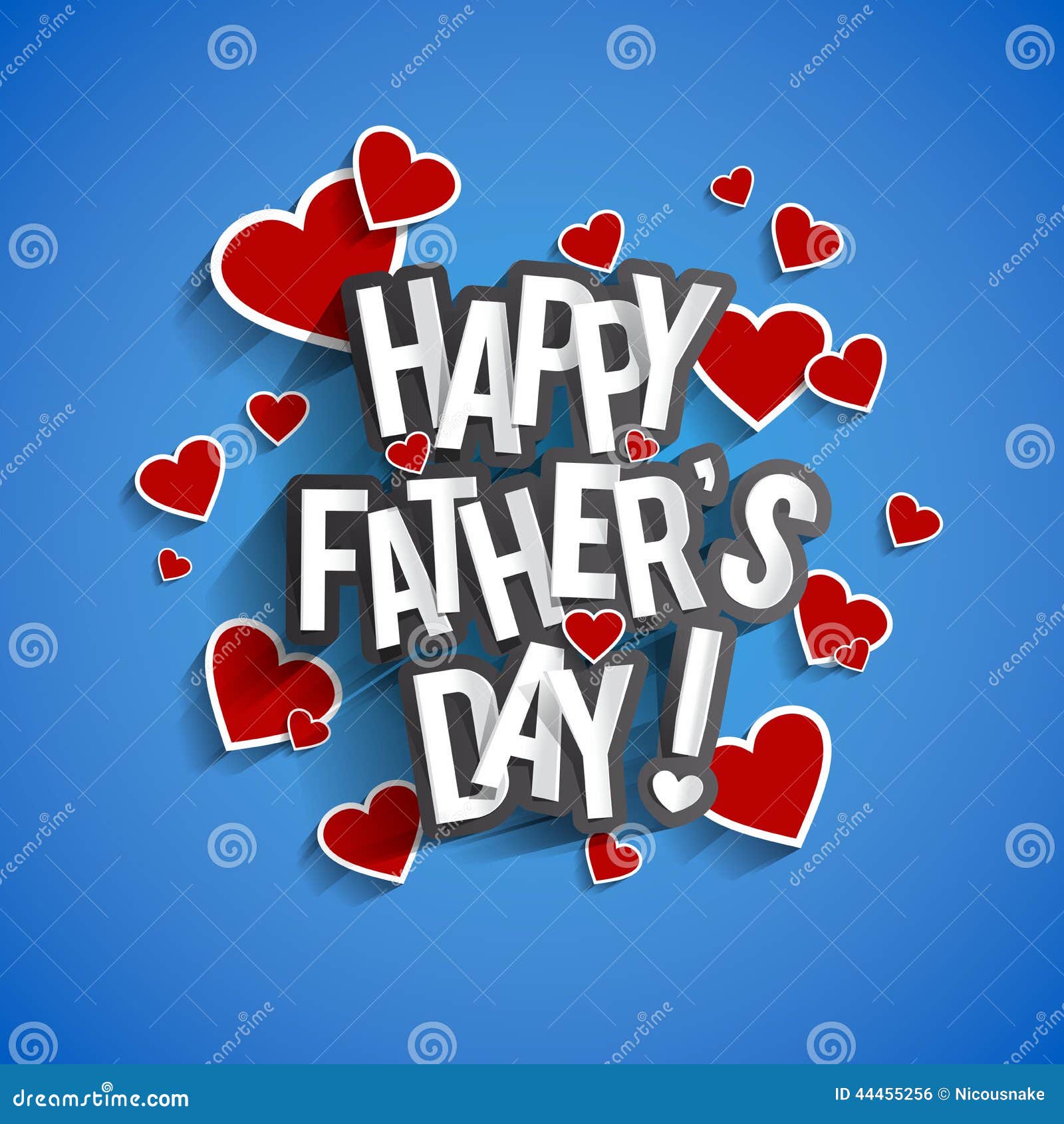 Gelukkige Vaderdag vector illustratie. Illustration of feestelijk ...