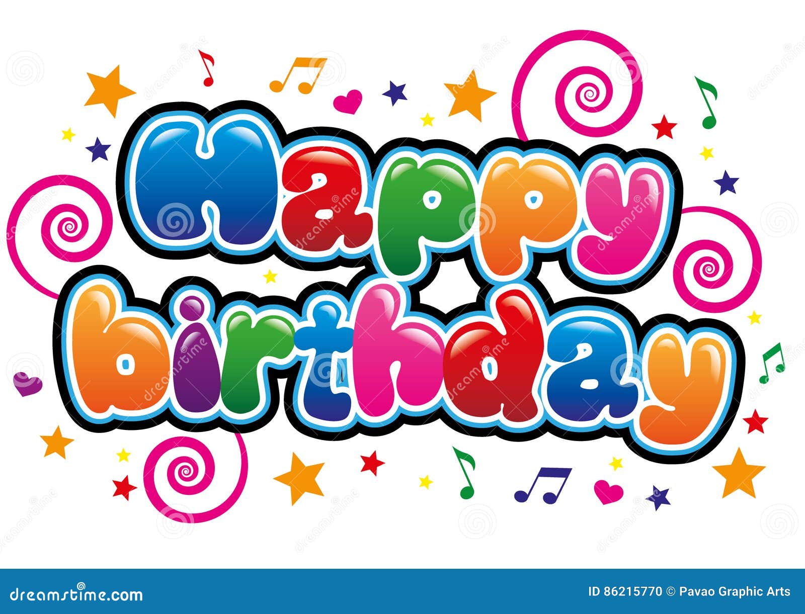 Gelukkige Verjaardag vector illustratie. Illustration of pret - 86215770