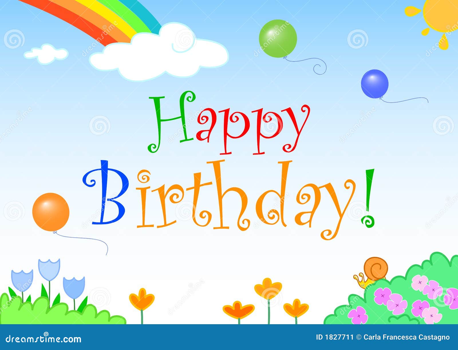 GELUKKIGE VERJAARDAG! - Vectorial Vector Illustratie - Illustration of ...