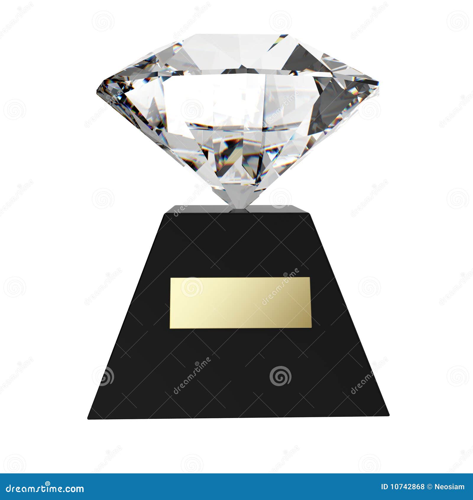 Gem Award stock illustration. Illustration of luxury - 10742868