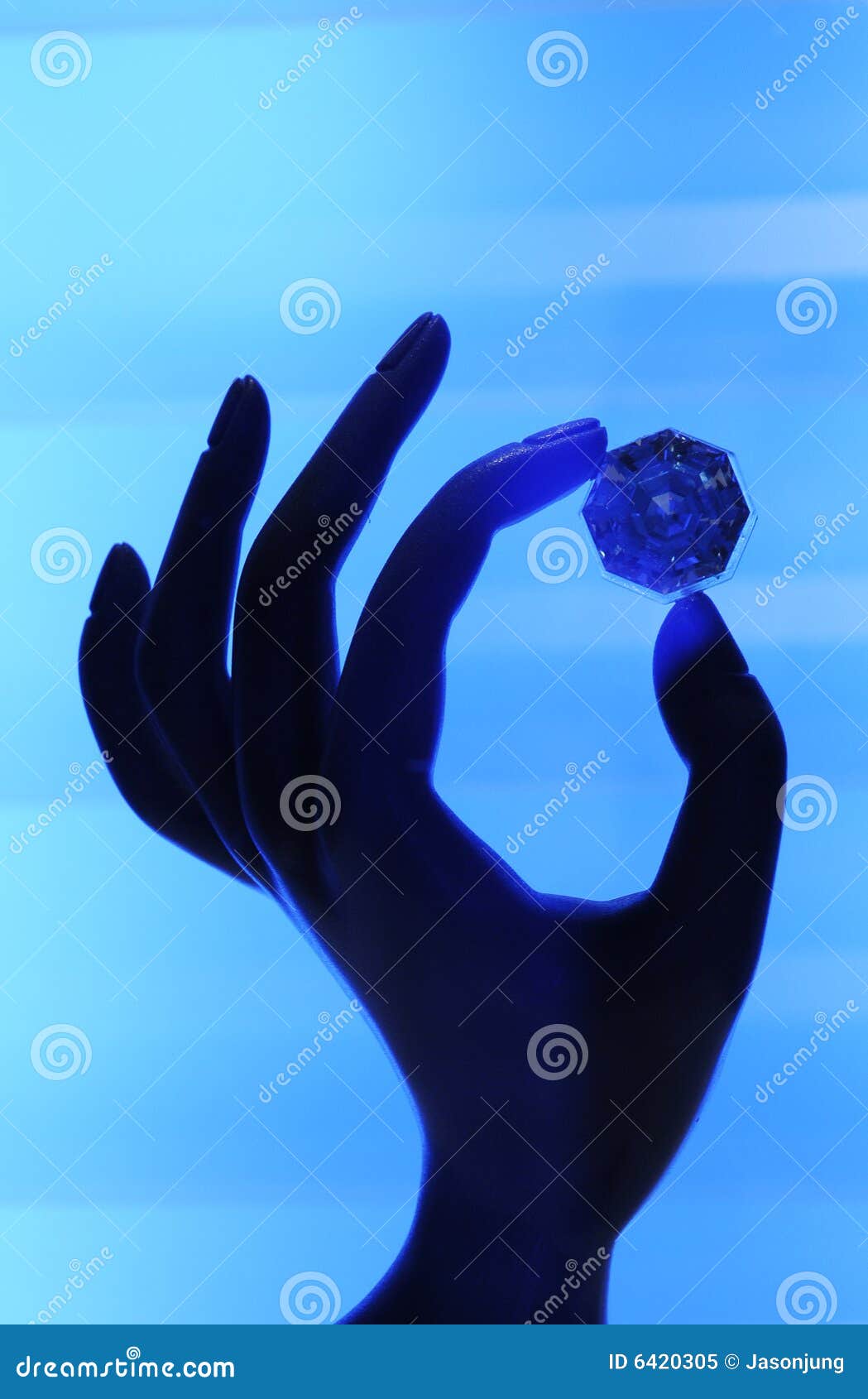 Gem In Hand Picture. Image: 6420305