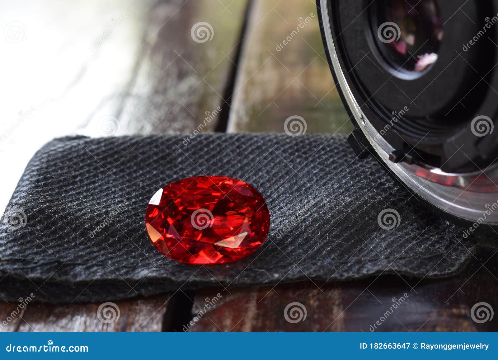 Gem and Jewelry Real Ruby Red with a Rare Luster, Expensive Stock Image ...