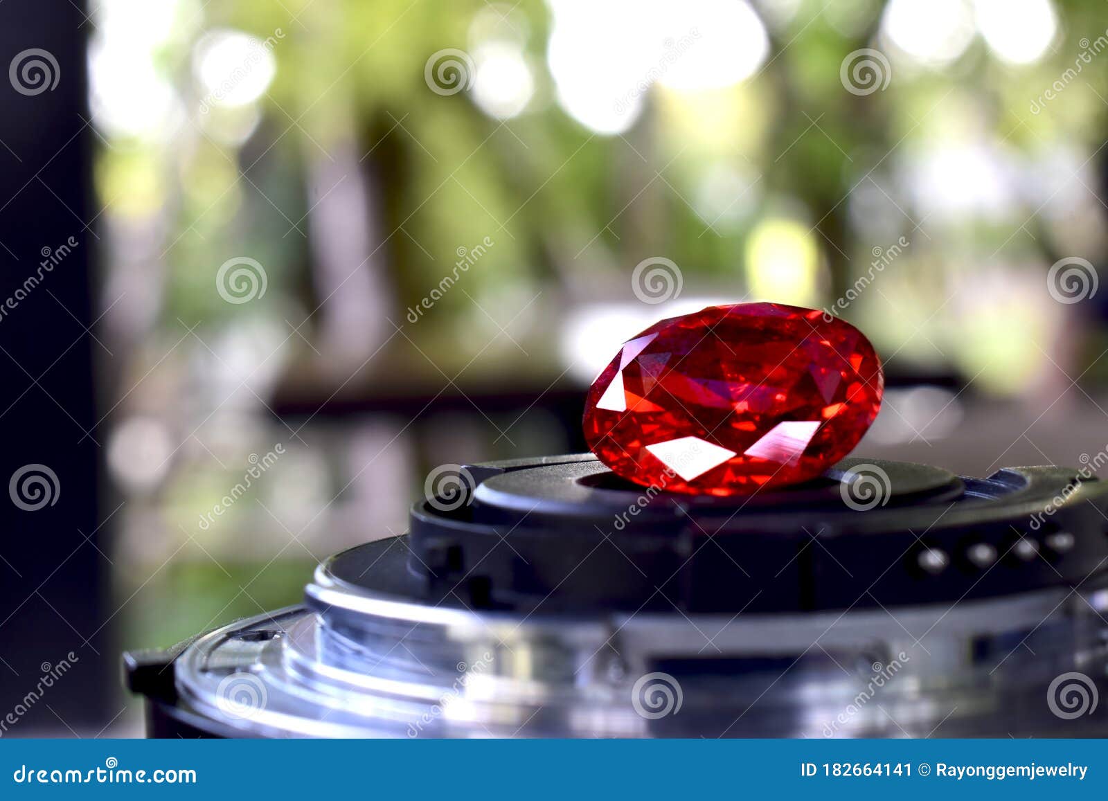 Gem and Jewelry Real Ruby Red with a Rare Luster, Expensive Stock Image ...
