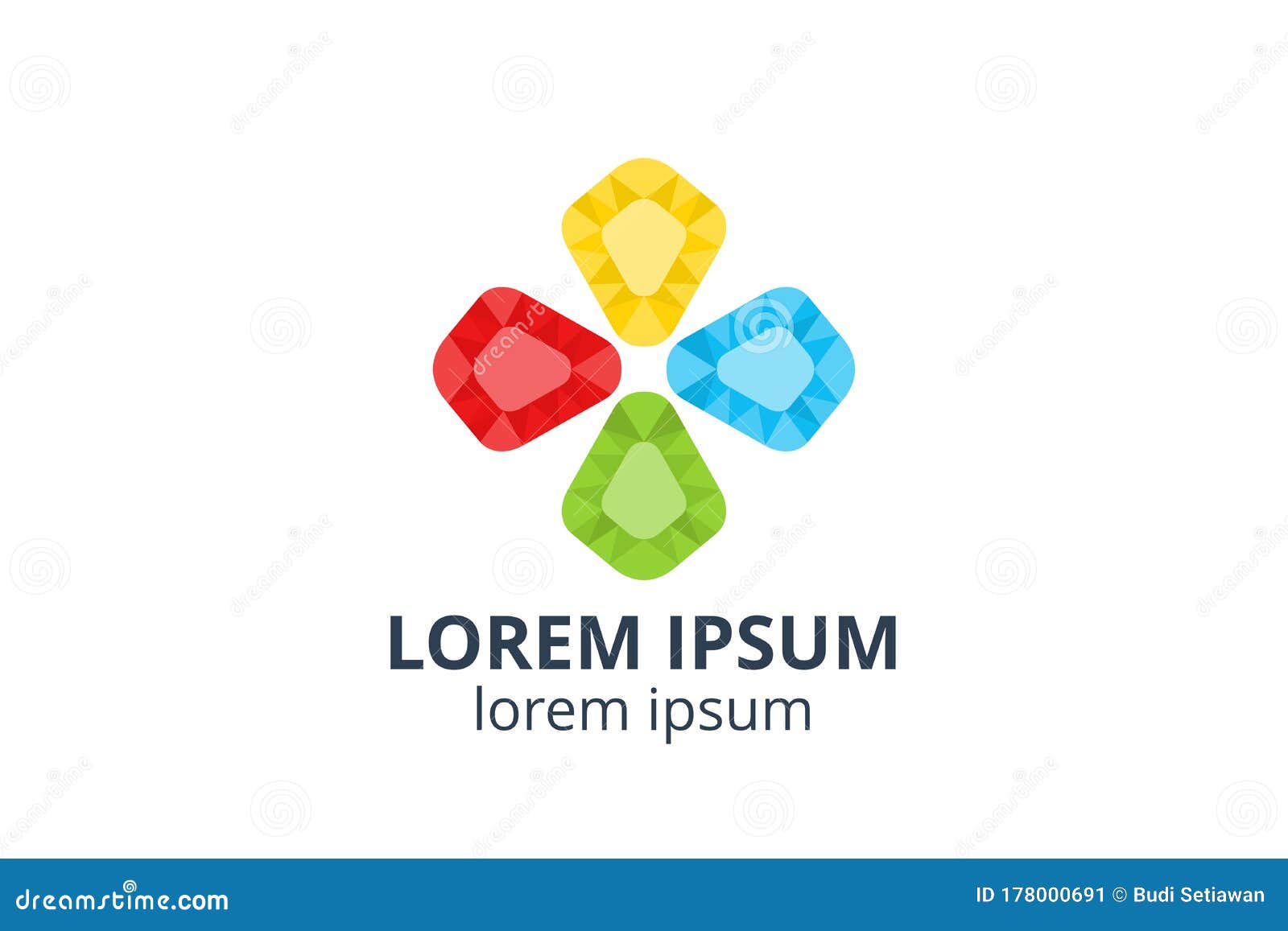 Gem logo stock vector. Illustration of logo, graphic - 178000691