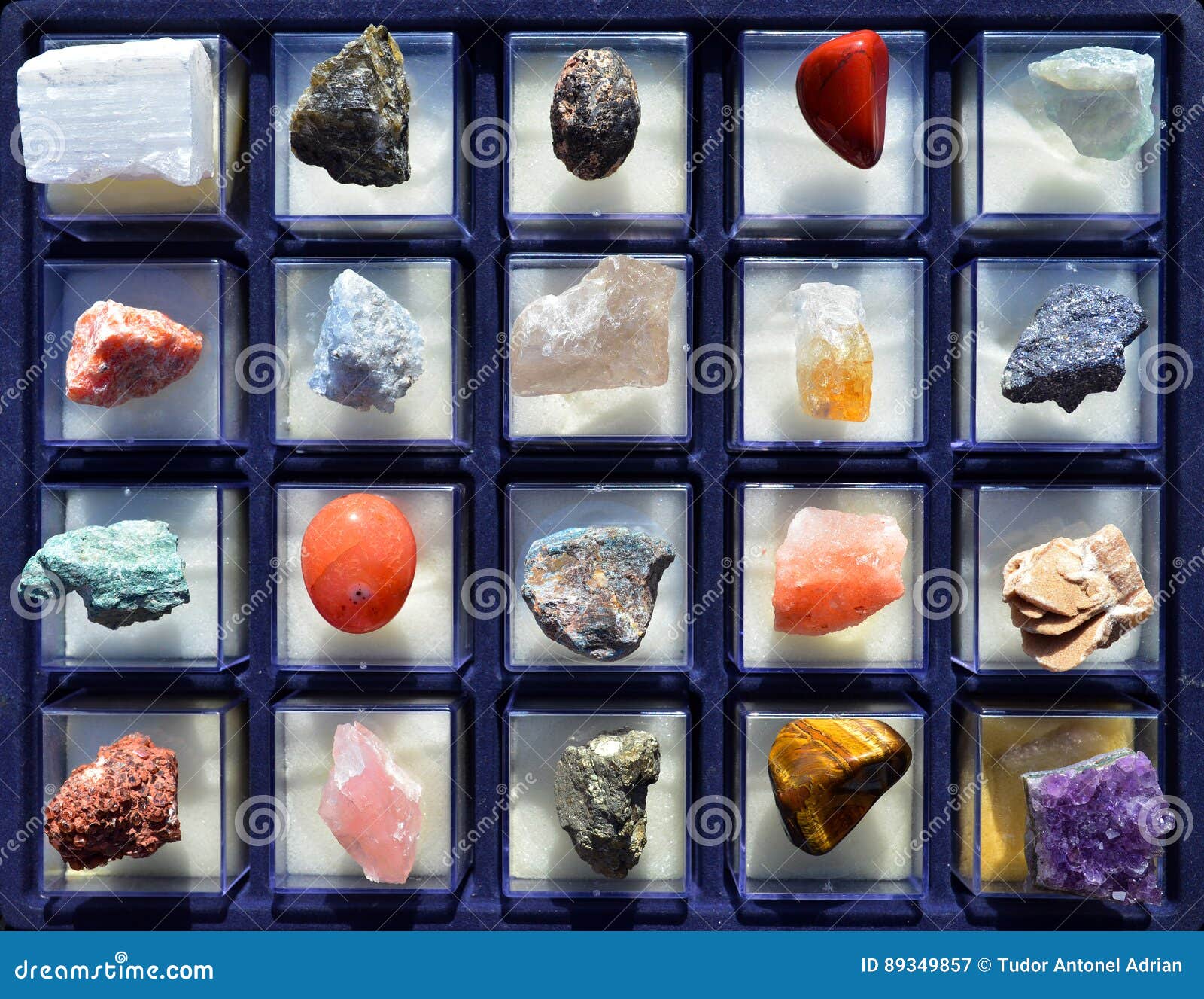 Gem stones collection stock image. Image of geology, pattern - 89349857