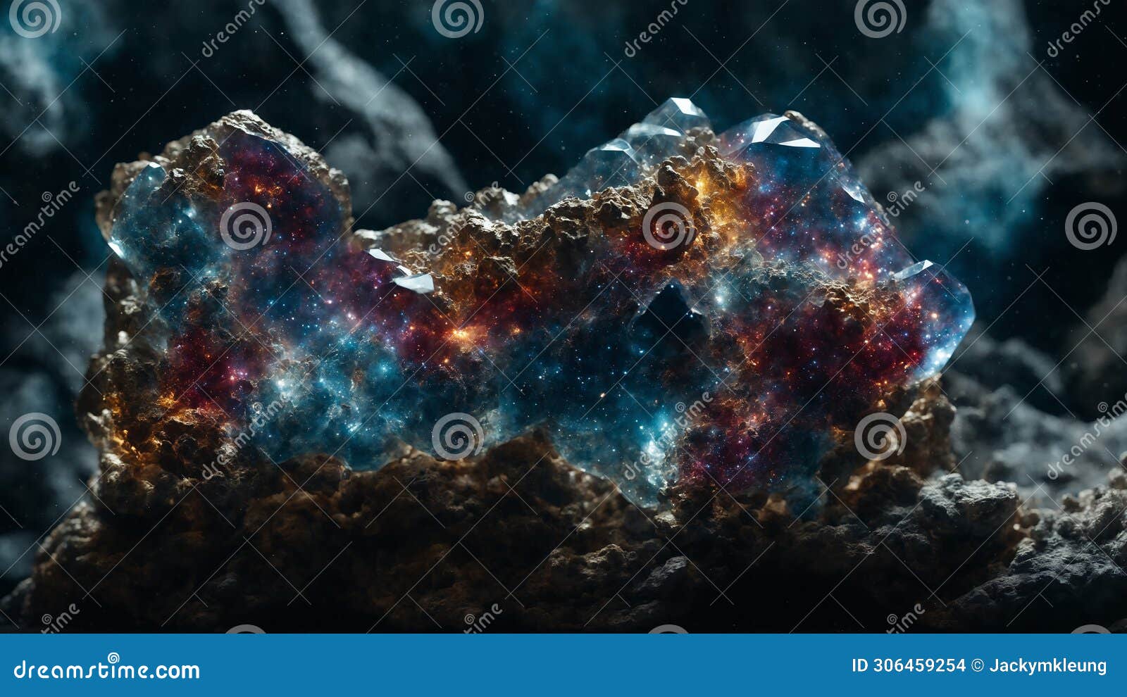 Gem Stones Galaxy Galactic Universe Minerals Space Exploration AI ...