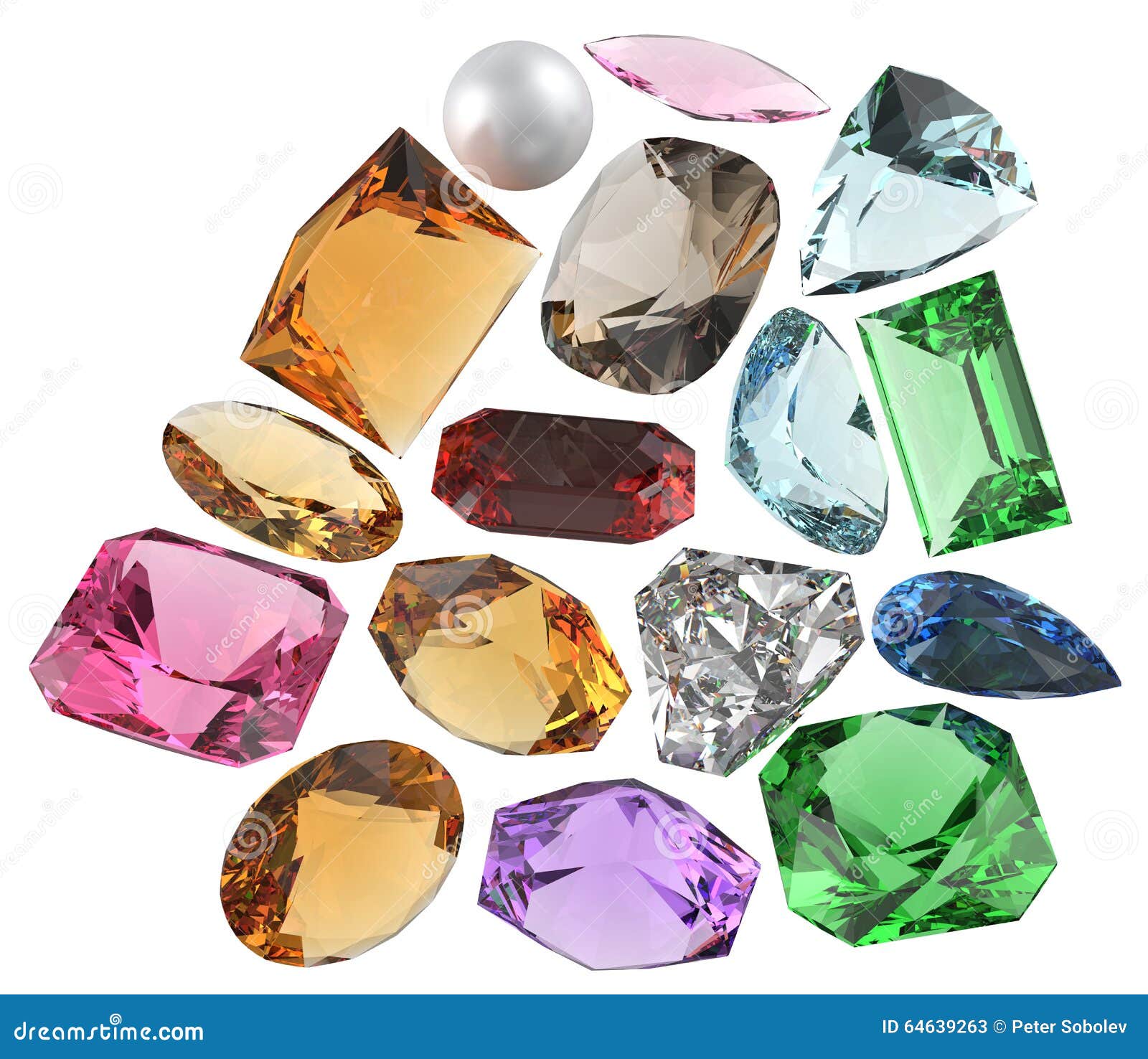 Gem stones stock image. Image of sparkle, tinted, shape - 64639263