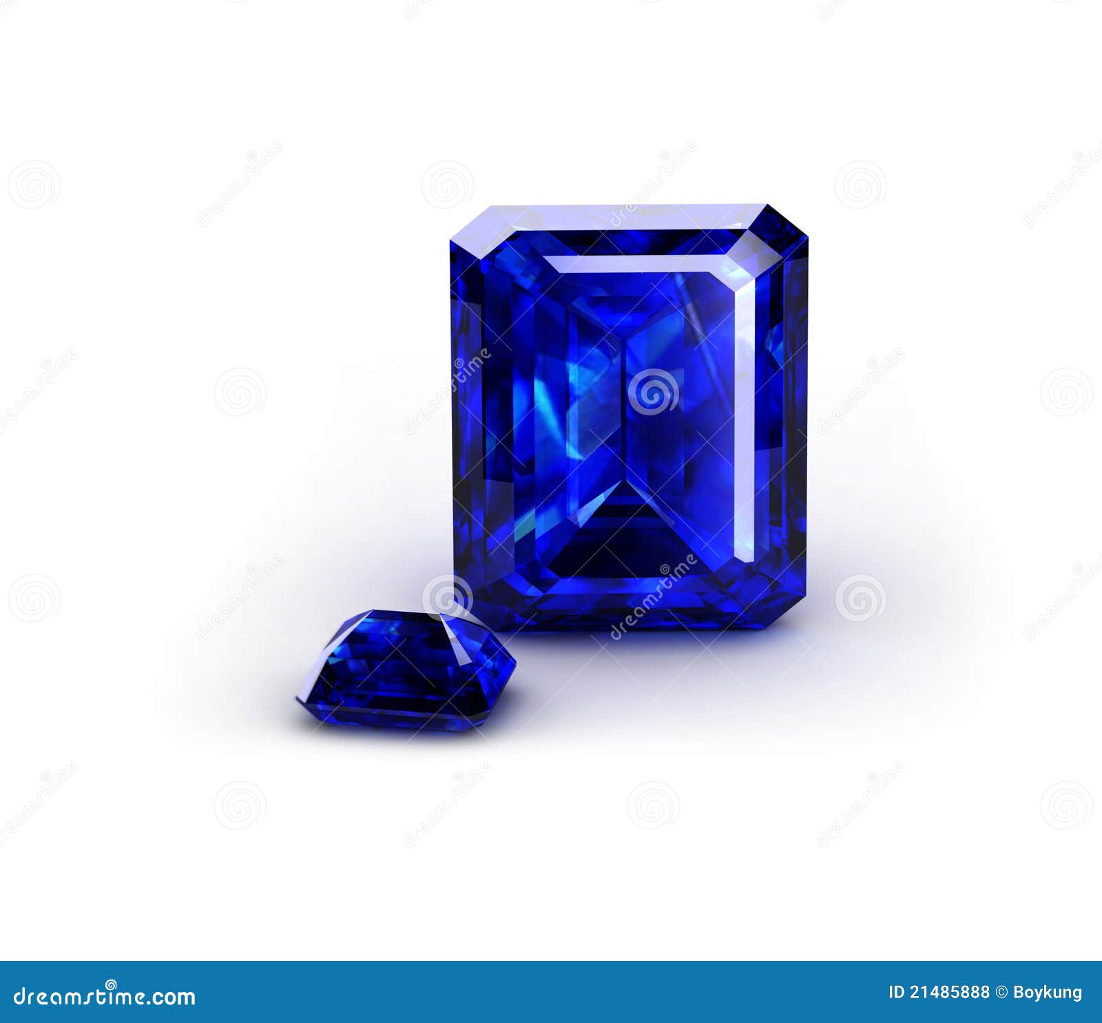 Gema azul ilustração stock. Ilustração de caro, carrinho - 21485888