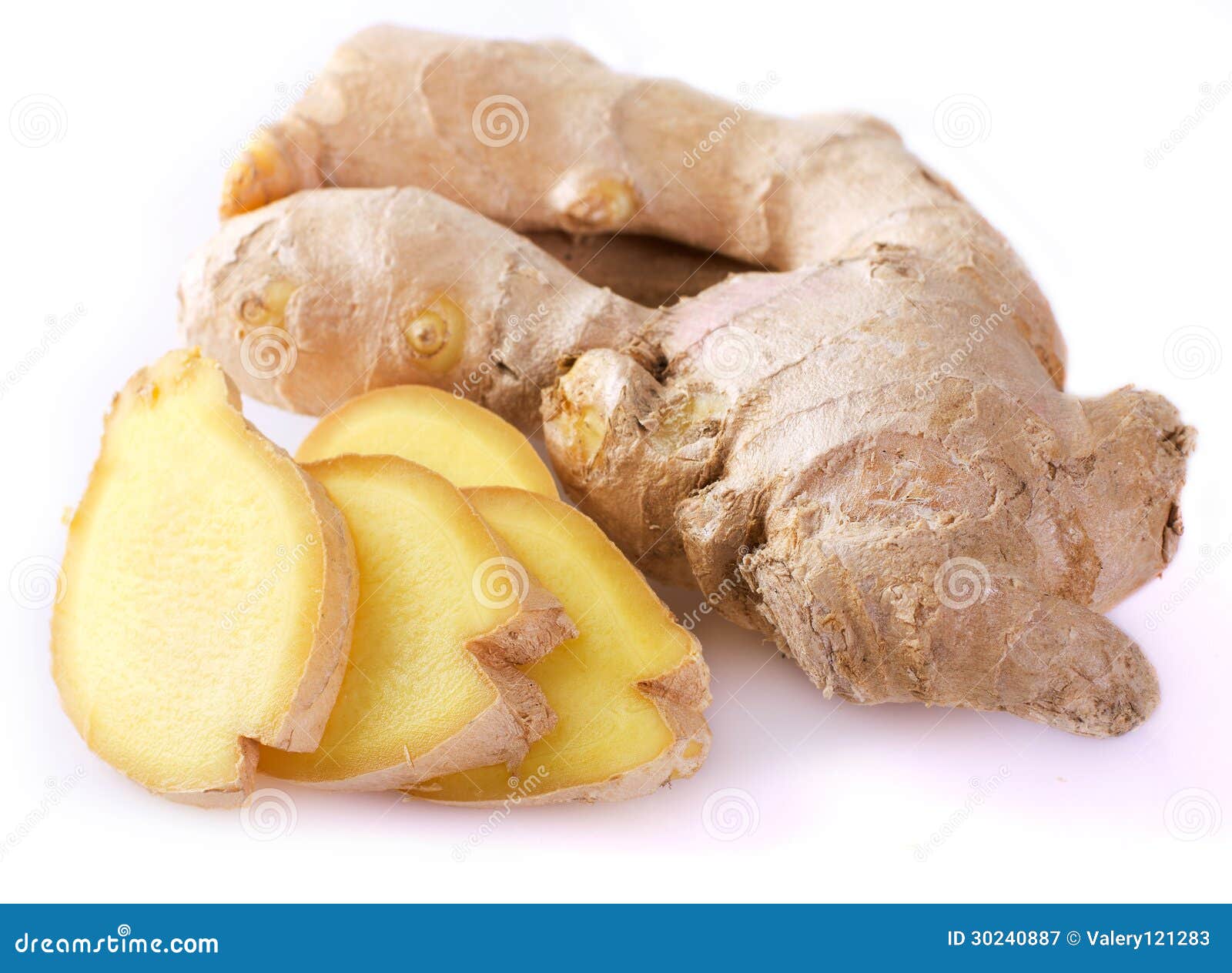 Gember stock afbeelding. Image of voedsel, specerij, organisch - 30240887