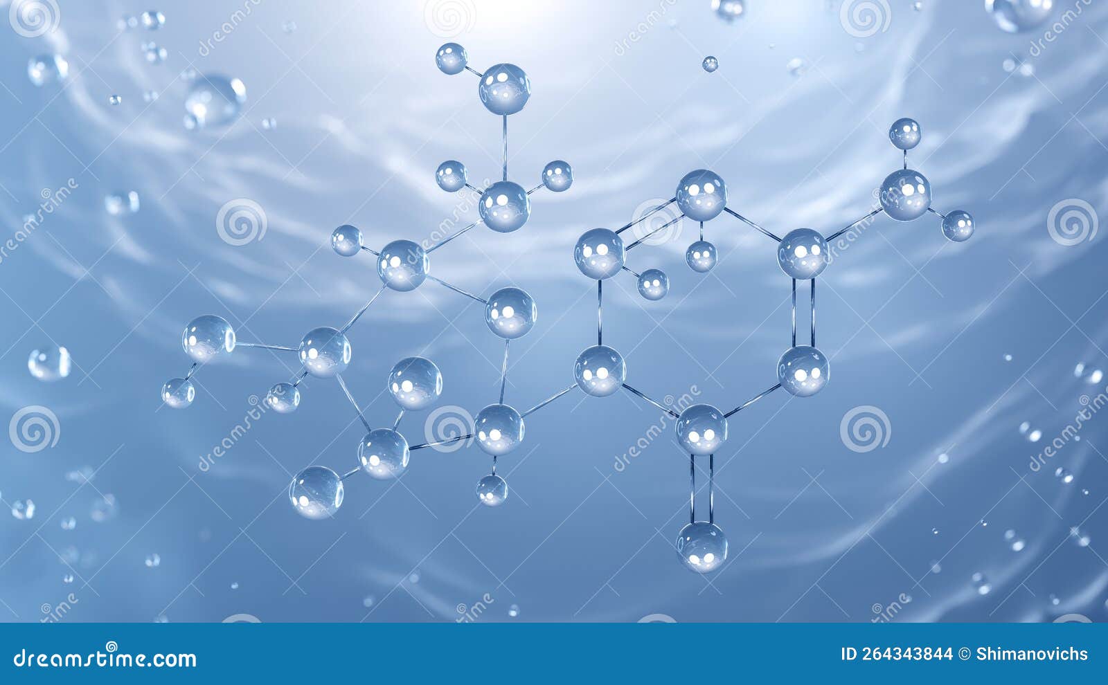 Gemcitabine Molecular Structure, 3d Model Chemotherapy Medication ...