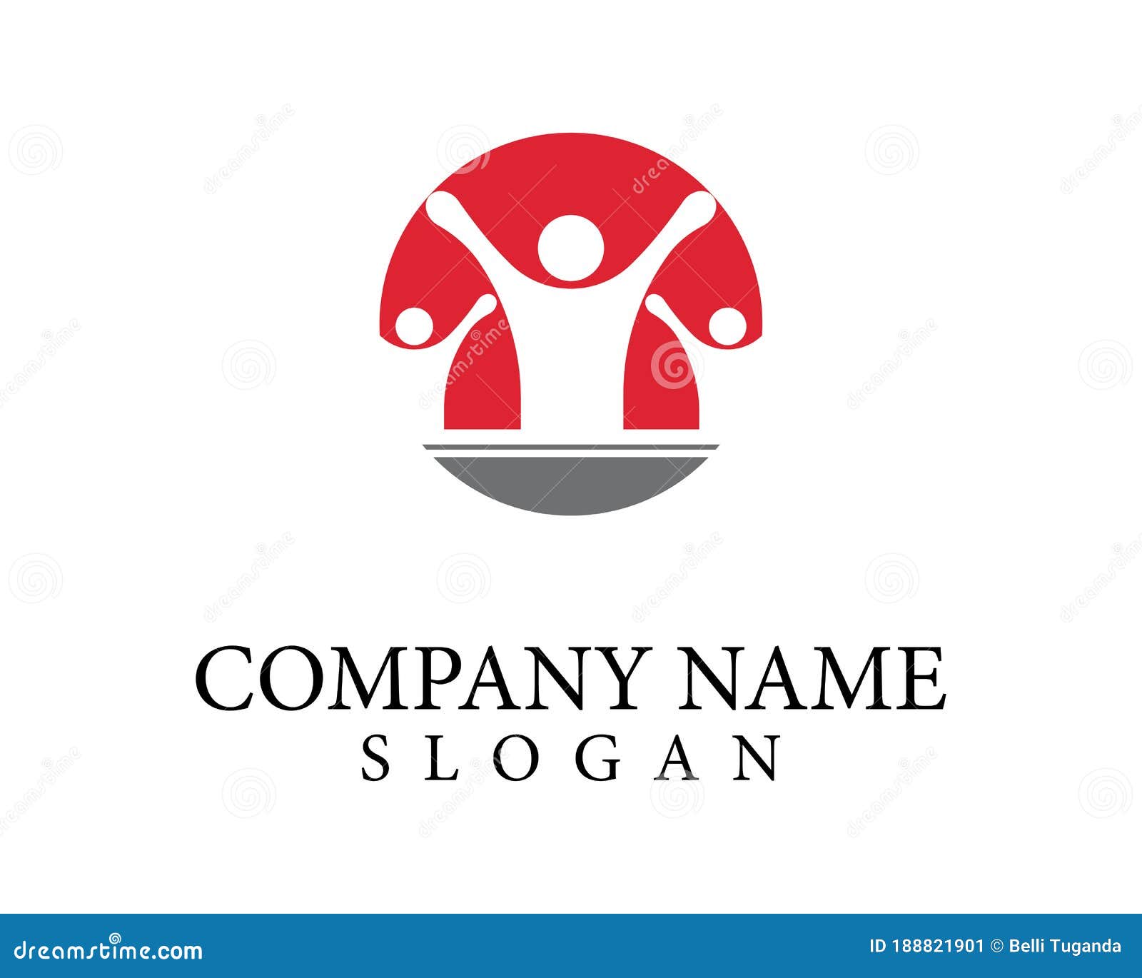 Gemeenschapsmensen Geven Logo En Symbolen Sjabloon Stock Illustratie ...