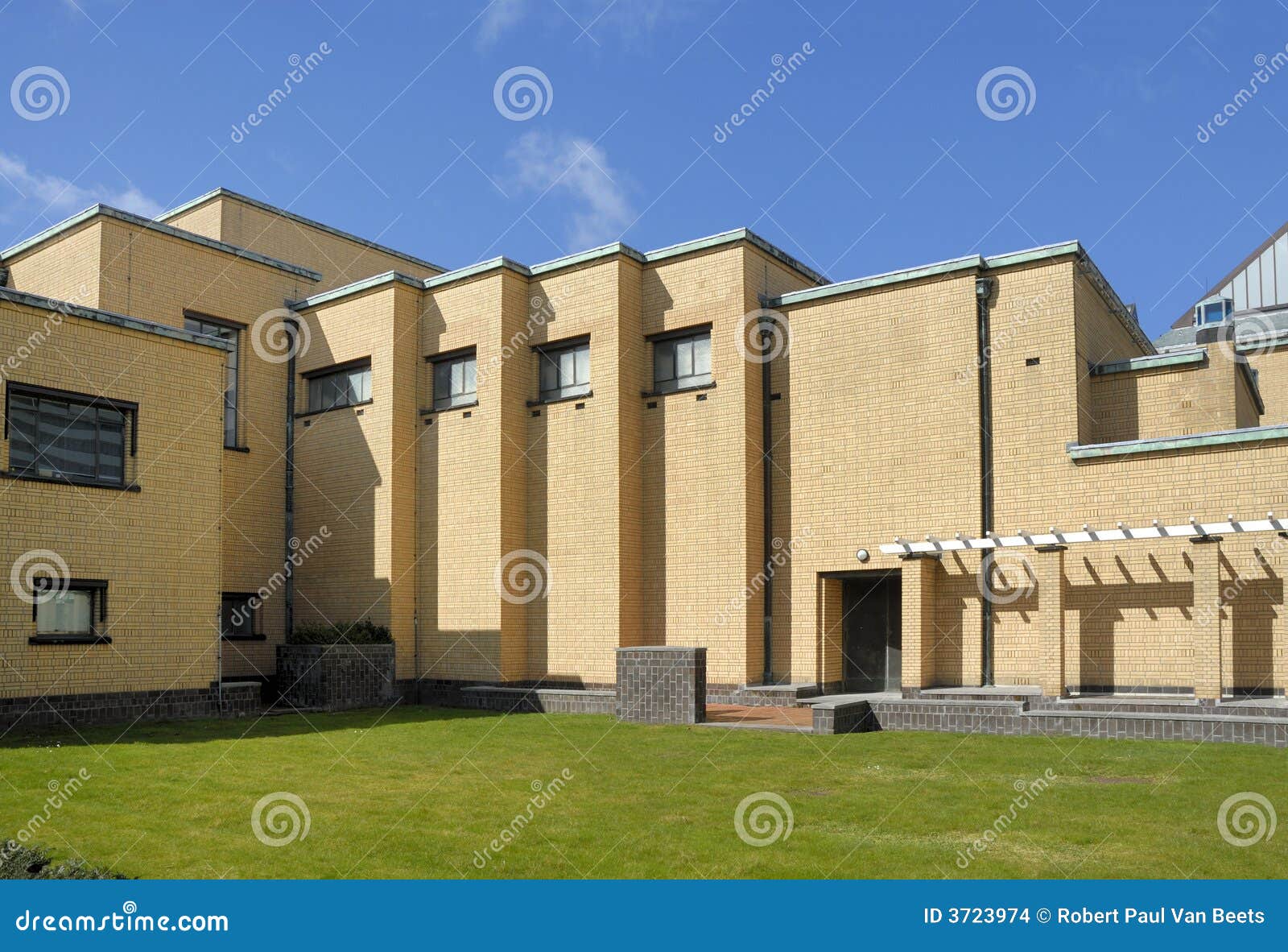 Gemeente museum Den Haag stock photo. Image of outside - 3723974