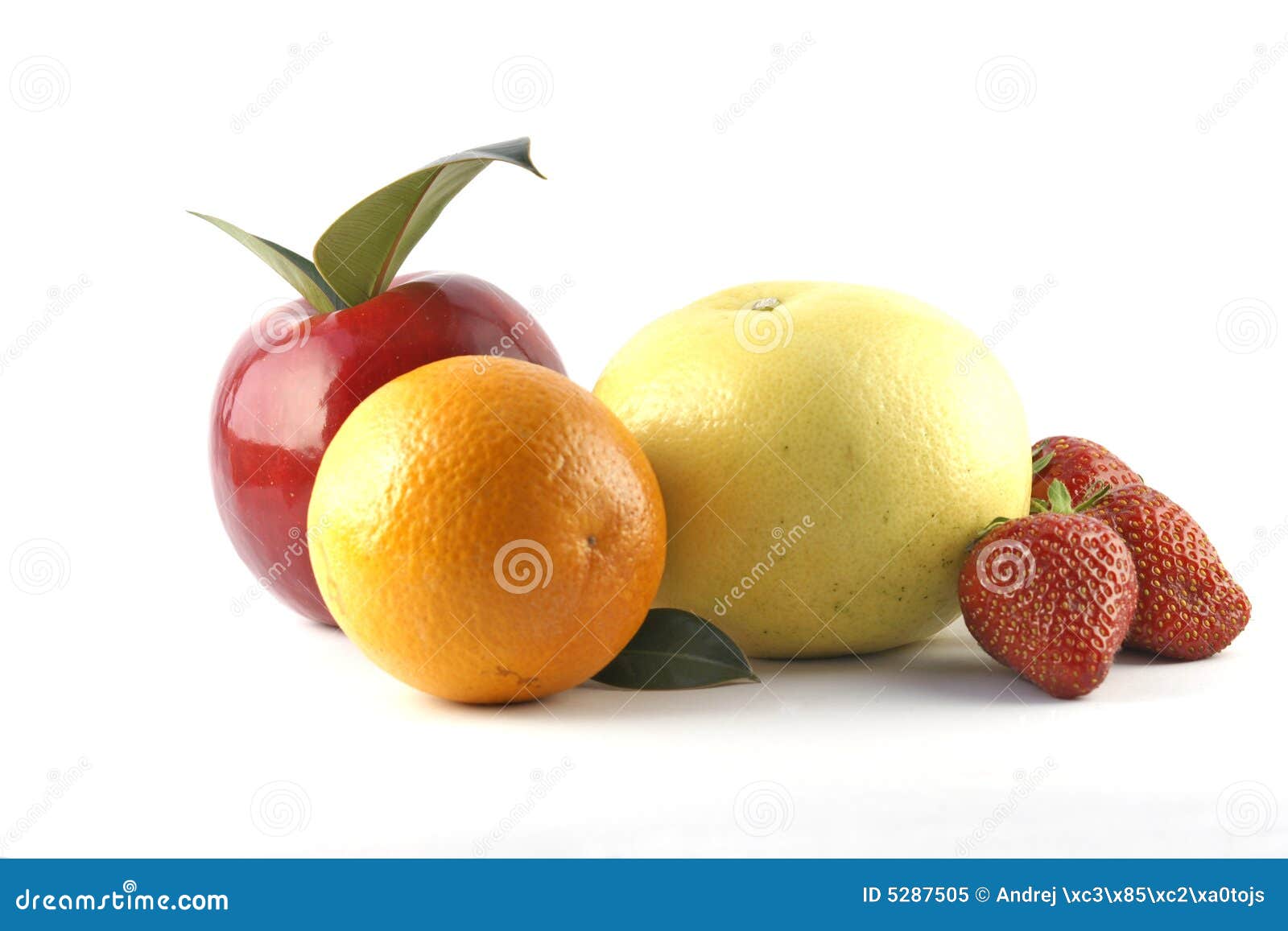 Gemengd fruit stock afbeelding. Image of sinaasappel, eten - 5287505