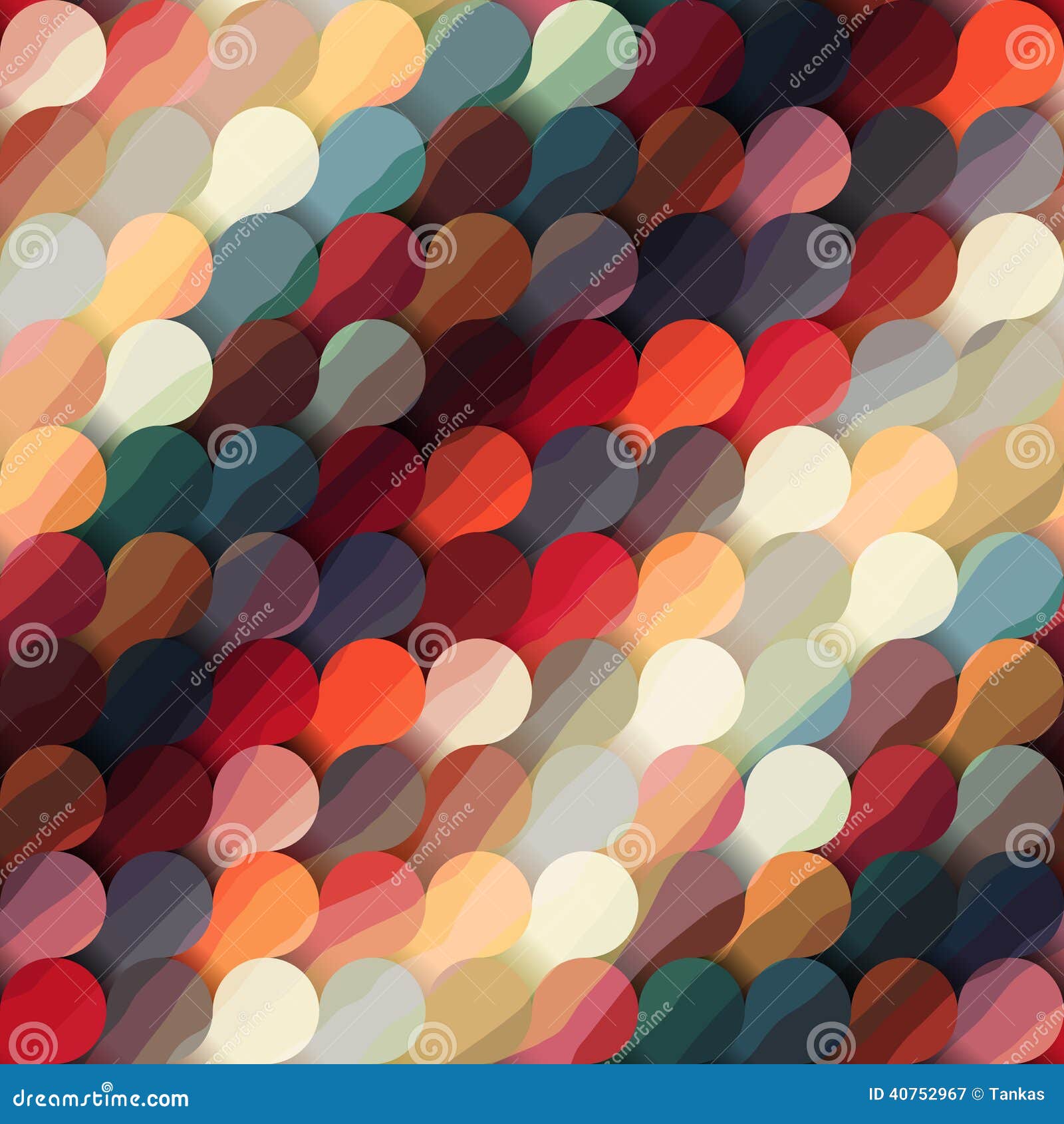 Gemetric pattern. stock vector. Illustration of repeating - 40752967