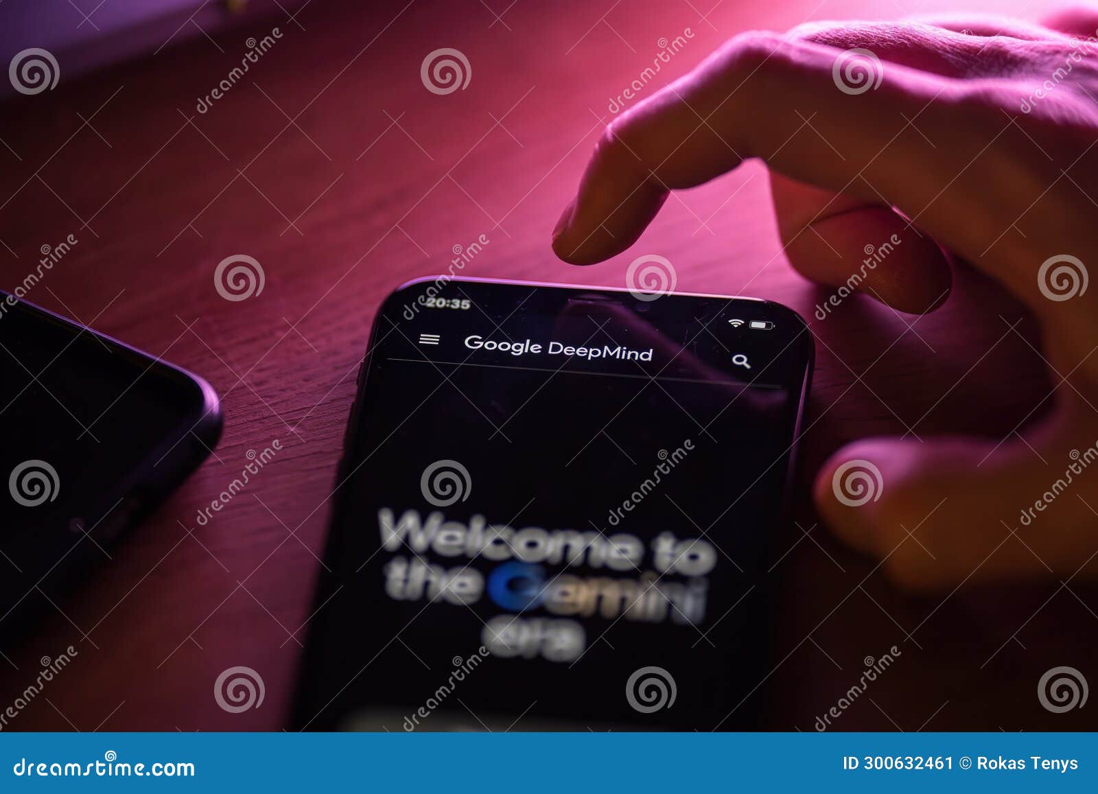 Gemini AI Language Model Made by Google on Smartphone Screen Editorial ...