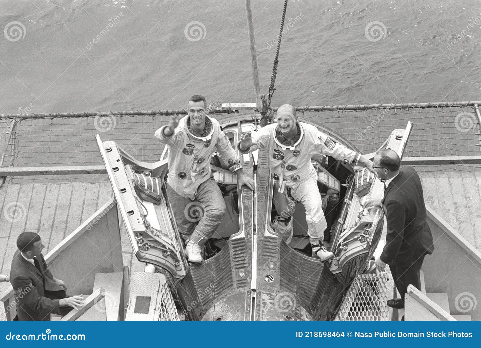 Gemini Crew Welcomed By Wasp Crew Picture. Image: 218698464