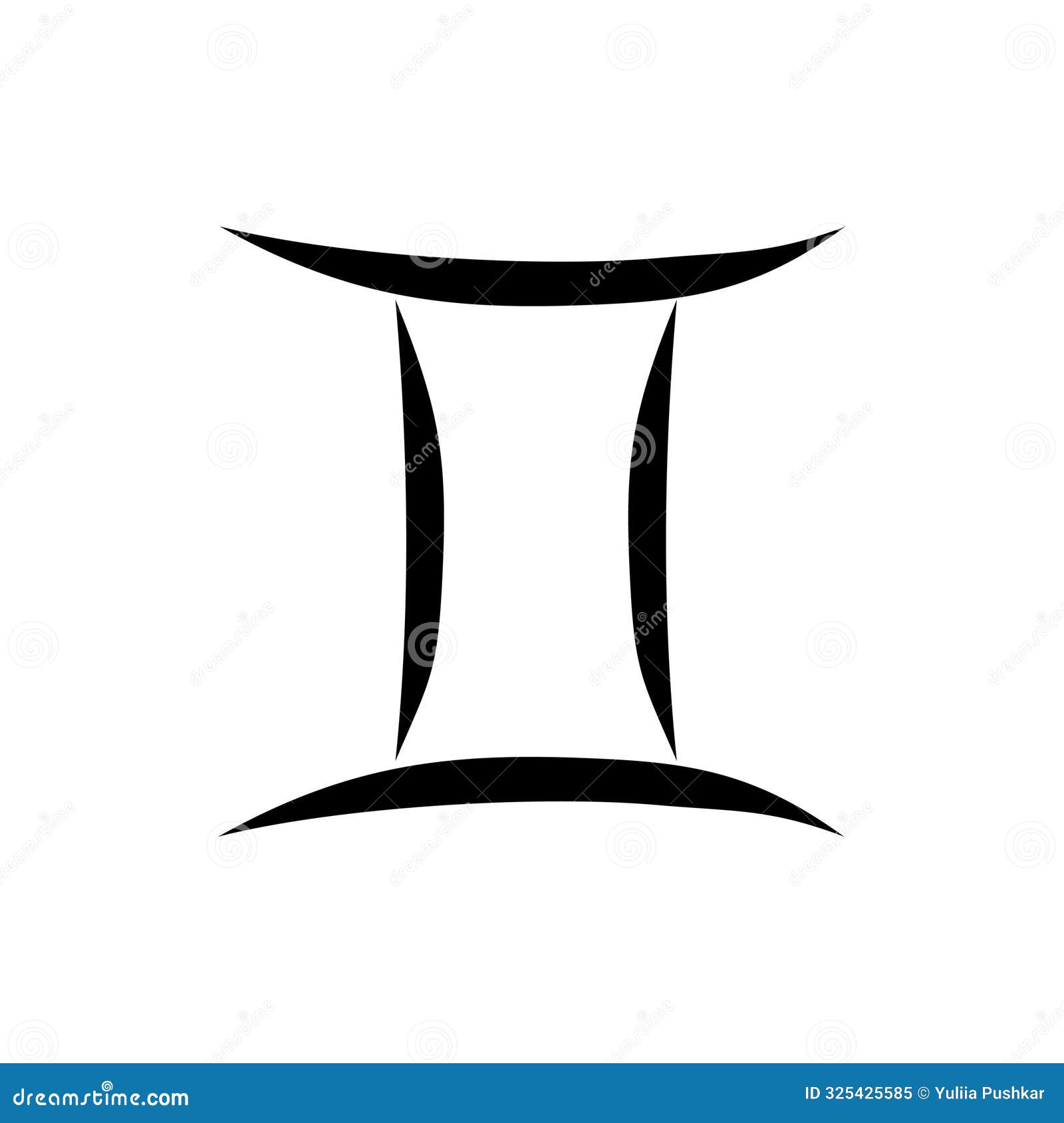 Gemini Zodiac Sign Aesthetic Icon Cartoon Vector | CartoonDealer.com ...