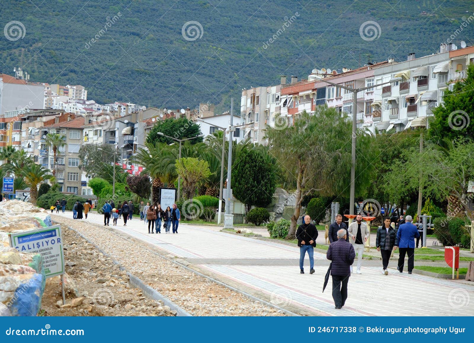 Gemlik, Turkey editorial stock photo. Image of panorama - 246717338