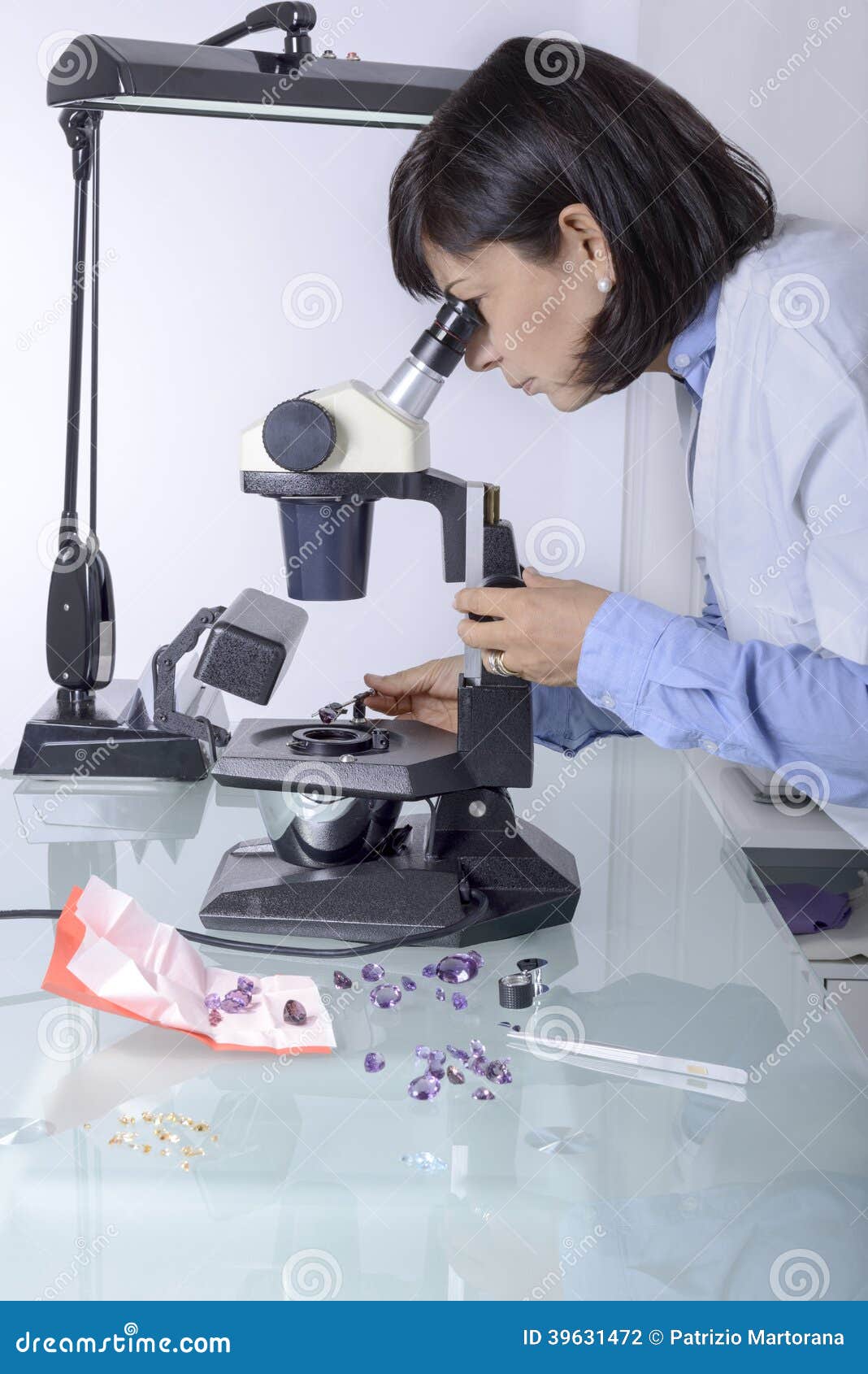 The gemologist stock photo. Image of jewels, luxury, gems - 39631472