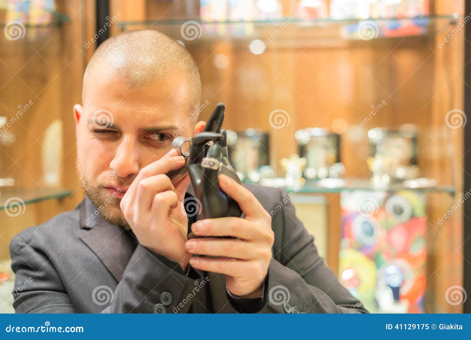 The Gemologist Royalty-Free Stock Photography | CartoonDealer.com #39631205