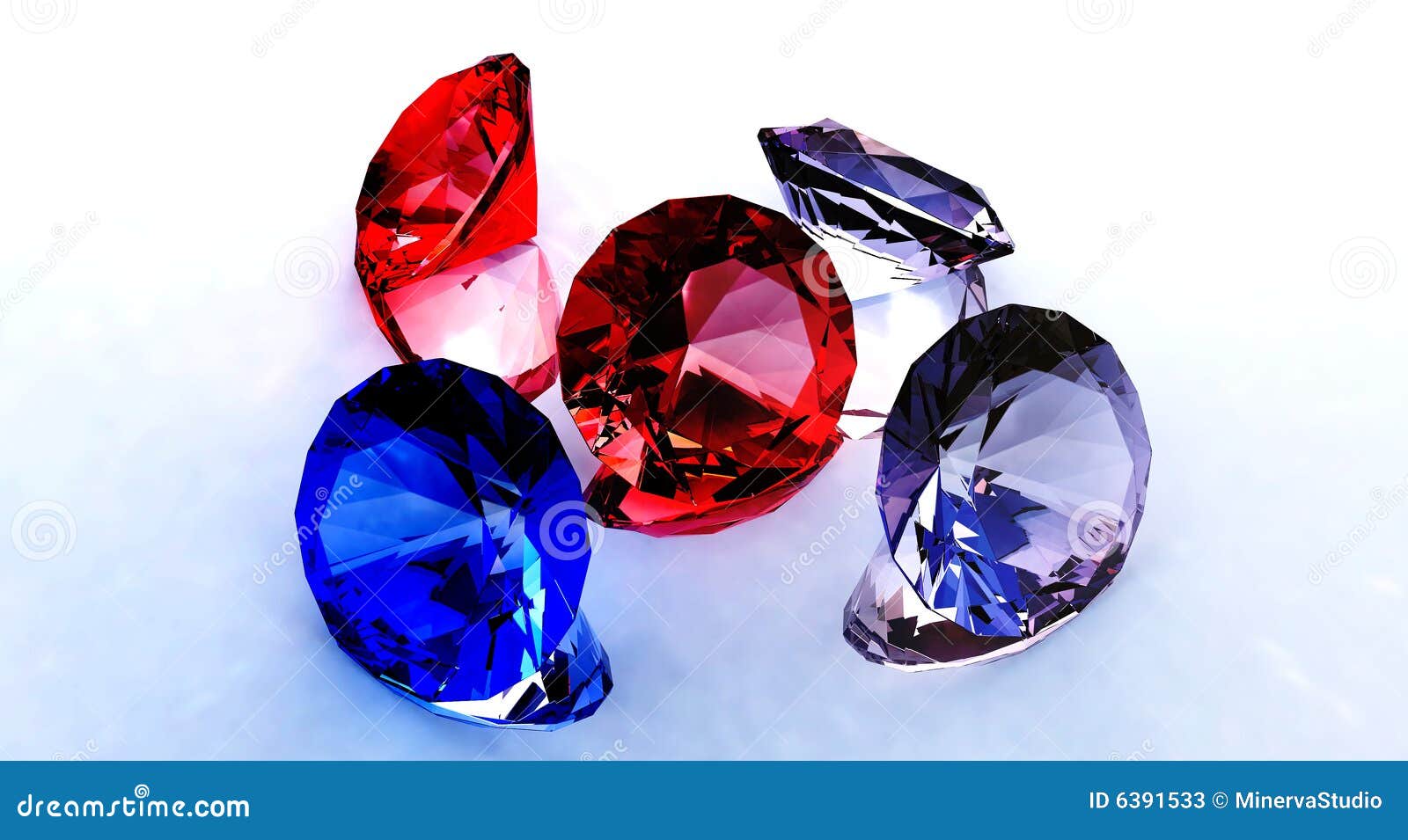 Gems stock illustration. Illustration of caustic, gradient - 6391533