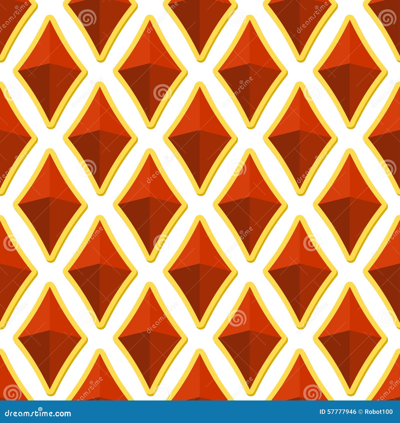 Gems Seamless Pattern. Vector Illustration for Jewellers Stock Vector ...
