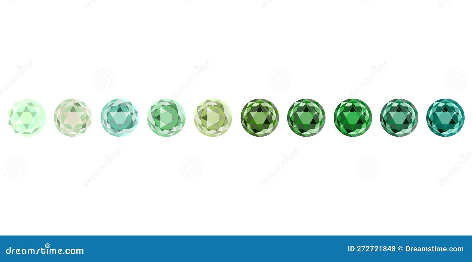 Gems Set for Game Design. Diamond, Brilliant Gem. Vector Illustration ...