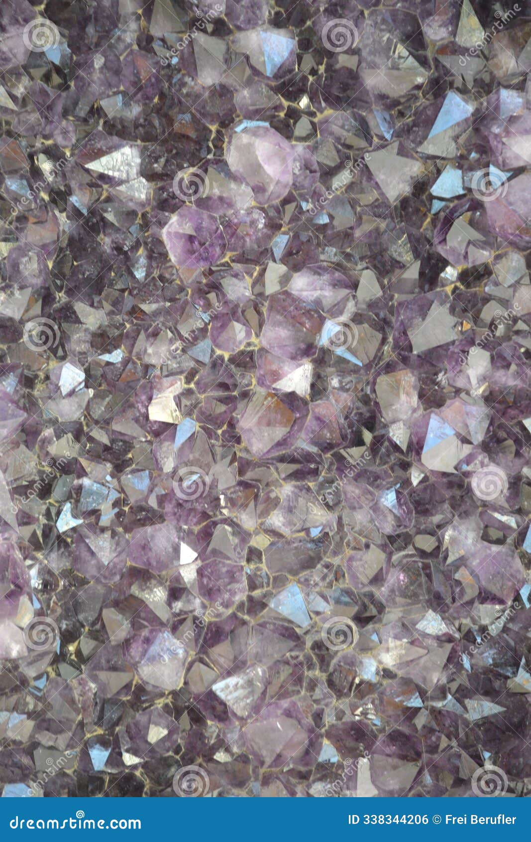 Gemstone in Close-up Very Fascinating View with Rhombic Structures ...