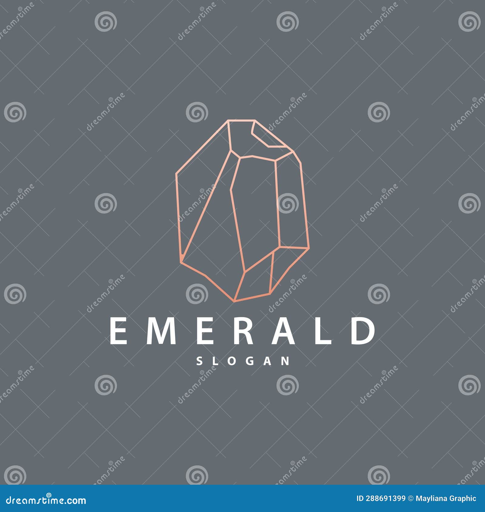 Gemstone Jewelry Logo, Design Vector Template Symbol Illustration Stock ...