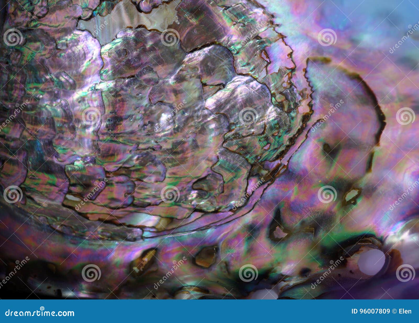 Gemstone Shell Nacre Texture Close Up Stock Image - Image of crystallum ...