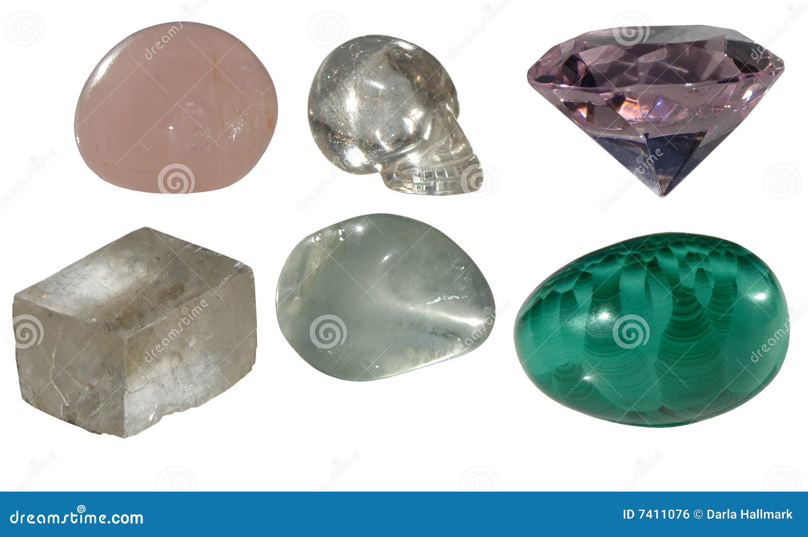 Gemstones stock photo. Image of rock, collection, malachite - 7411076