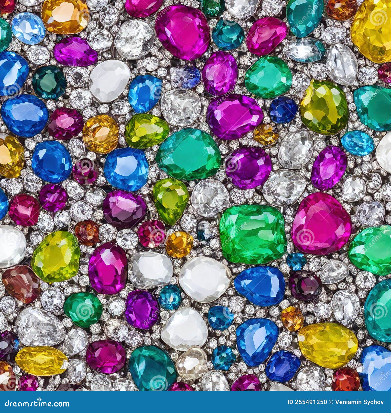 Gemstones 06 stock photo. Image of symmetry, tightly - 255491250